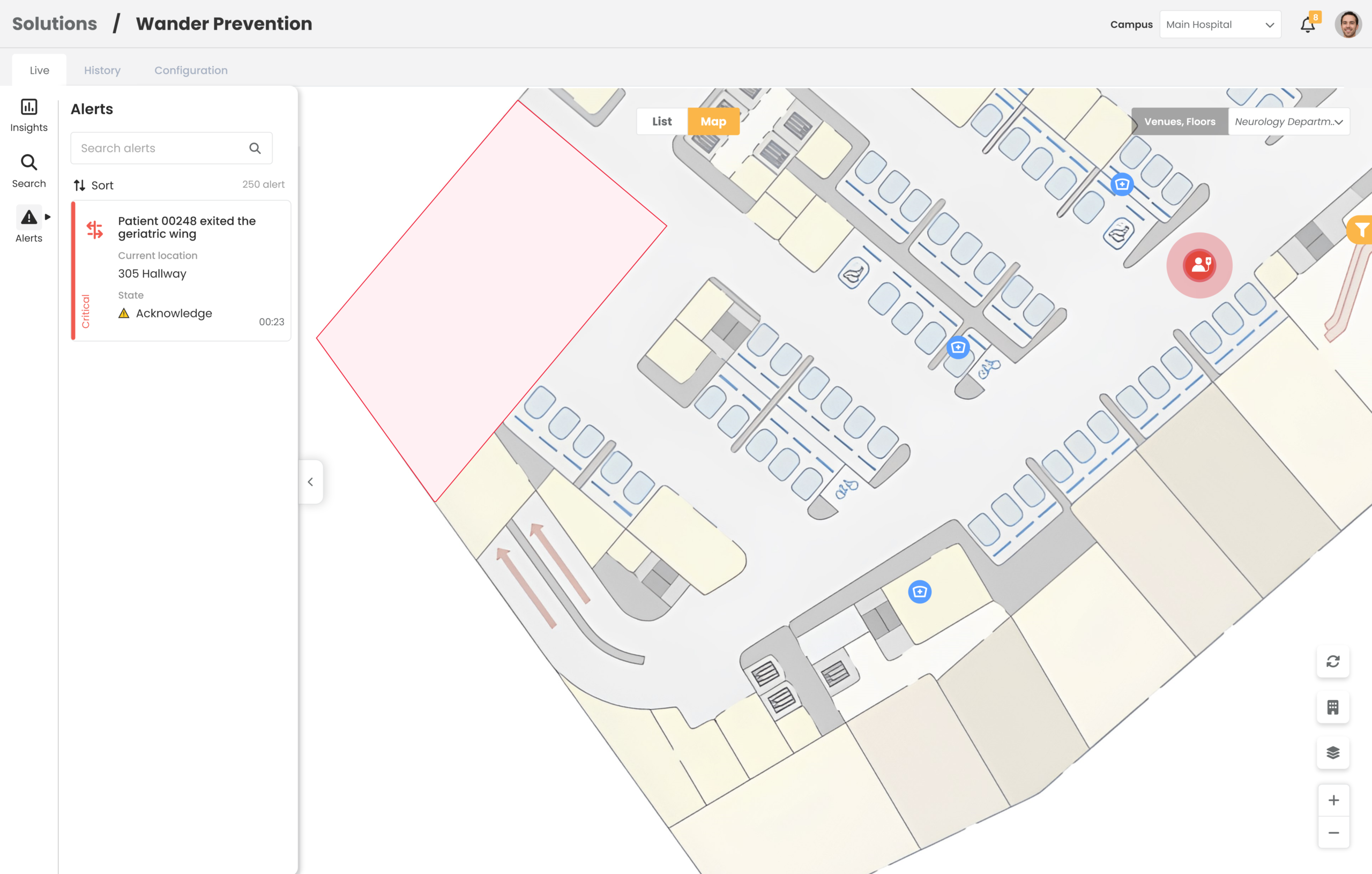 RTLS Wander Prevention with BLE 5.1 | Penguin